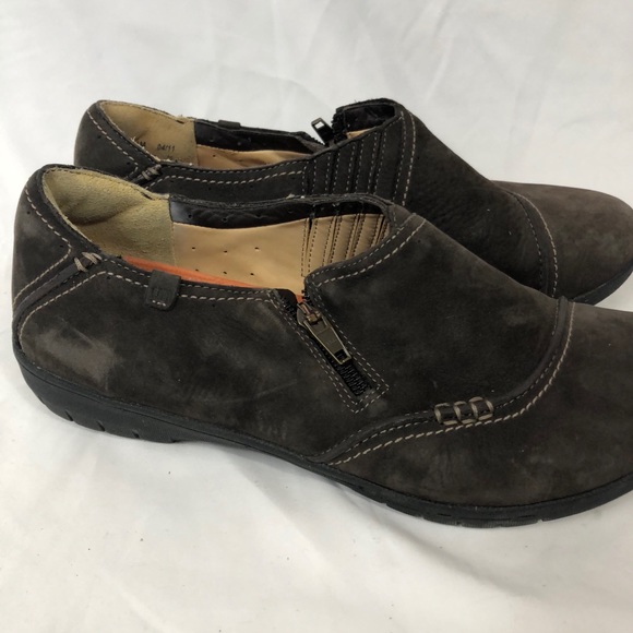 Clarks | Shoes | Clarks Structured Brown Shoes 95 | Poshmark